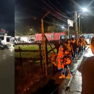 VIDEO | Rutas escolares quedaron bajo el agua por inundaciones en ...