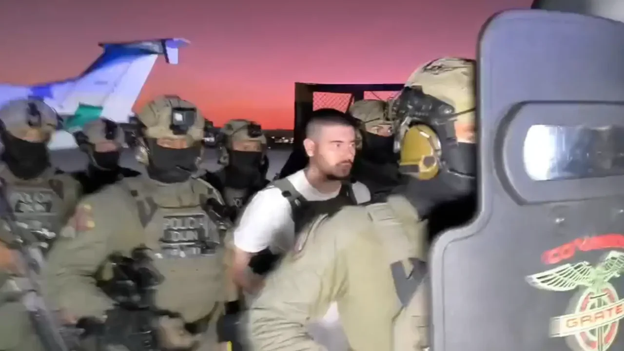 En video: estas son las primeras imágenes de alias Pichi en Bogotá tras ...