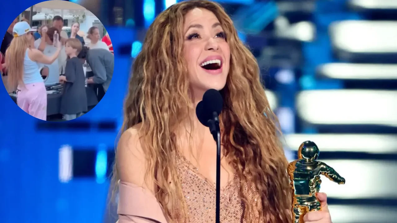 Shakira acompañó a su hijo Sasha en su emprendimiento en una feria en Miami: emotivo video ...