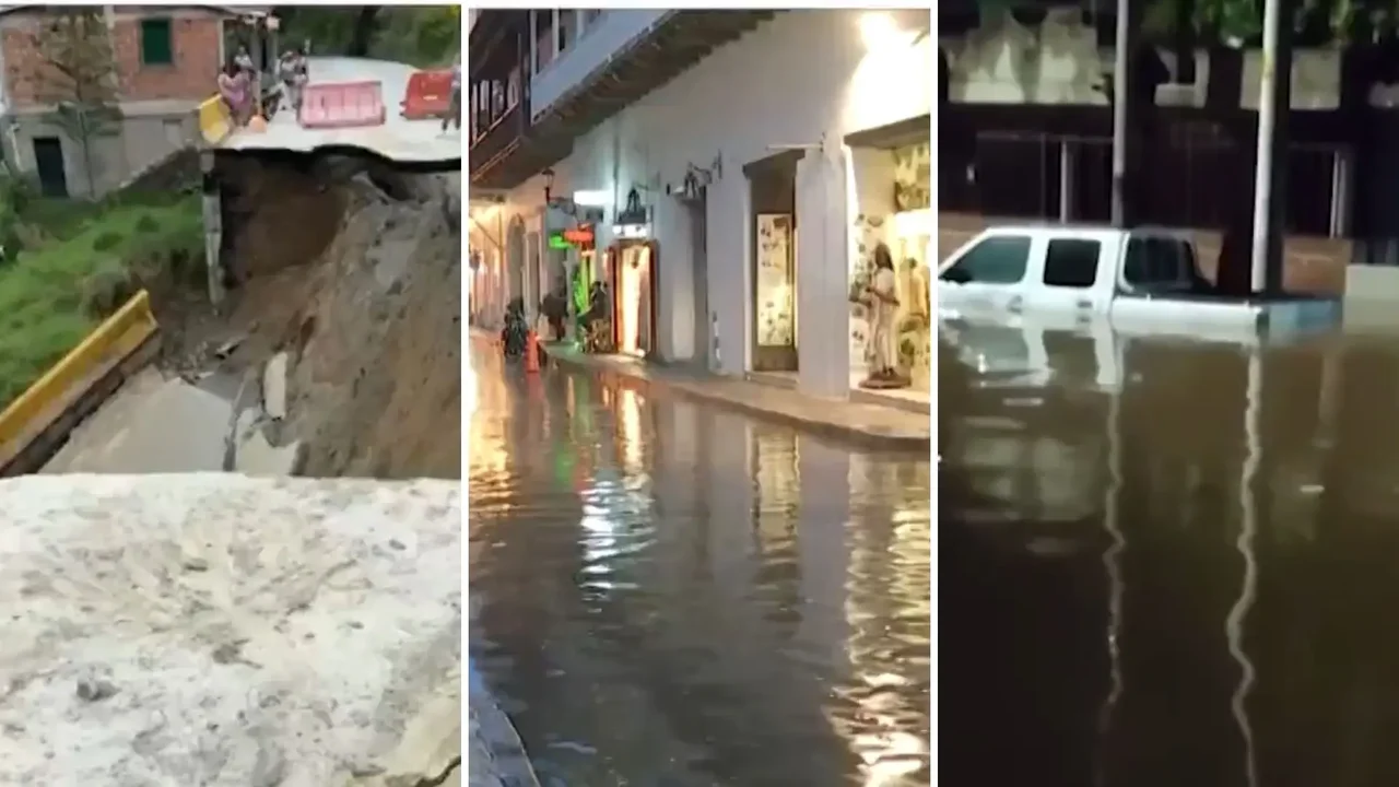 Lluvias en el país provocan emergencias: Ituango está incomunicado con ...