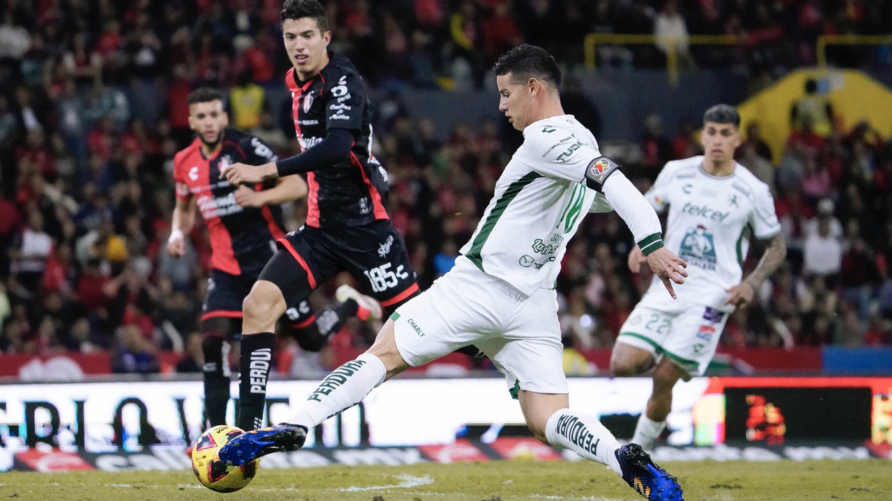 James Rodríguez palpita un nuevo festejo: el gran invicto de León ...