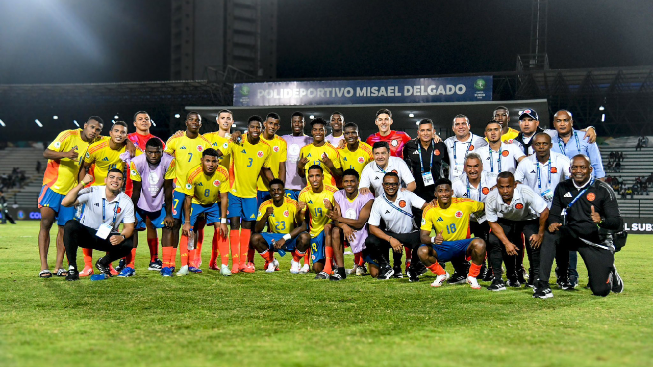 Selección Colombia Sub-20 y su historial contra los rivales en la fase final del Sudamericano ...