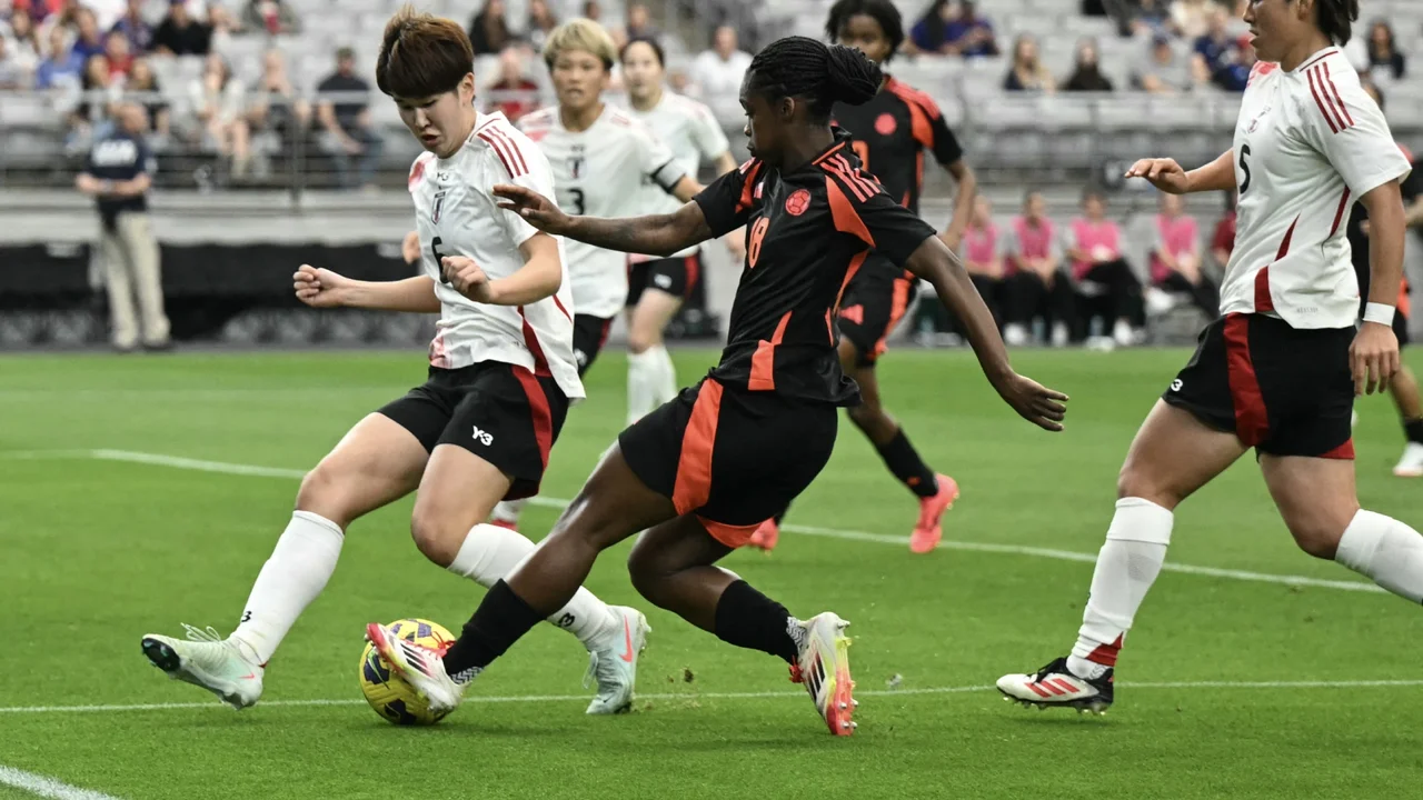 Colombia sufrió humillante derrota ante Japón en la She Believes Cup ...