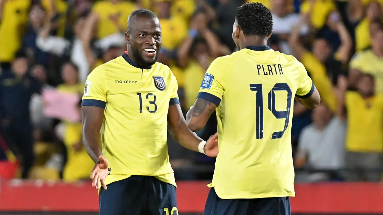 Hasta que por fin llegó el gol de Ecuador: ¡Enner Valencia abrió el ...