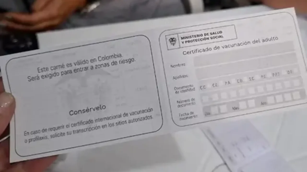Paso a paso para descargar el carnet digital de vacunación de la fiebre ...