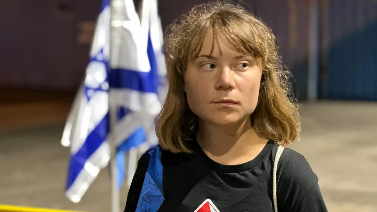 Israel revela imágenes de la deportación de Greta Thunberg: le dieron ...