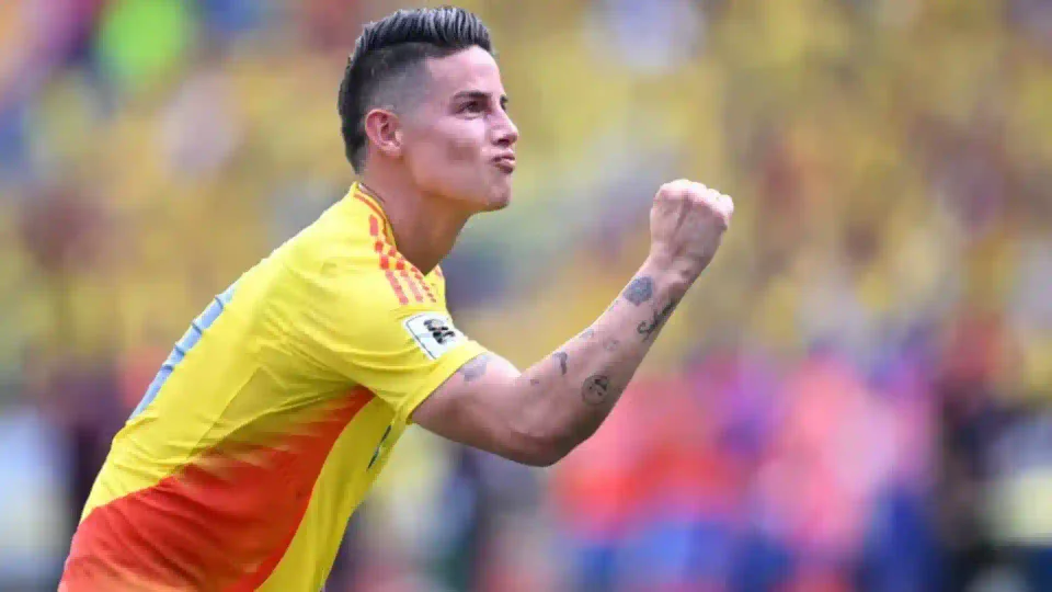 El nuevo récord que alcanzó James Rodríguez con la selección Colombia ...