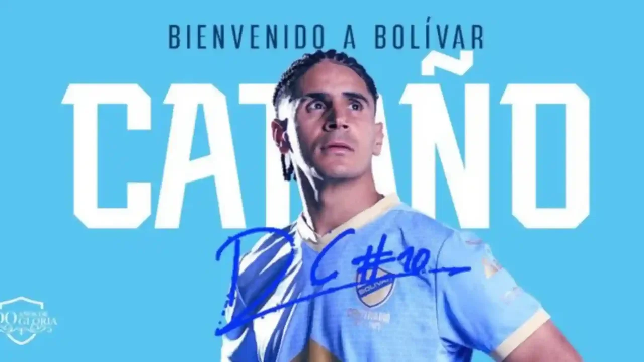 Así recibieron a Daniel Cataño en Bolívar: el atacante se vio enérgico ...