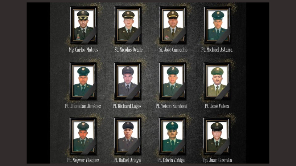 Las palabras de despedida del general Triana durante el homenaje a los ...