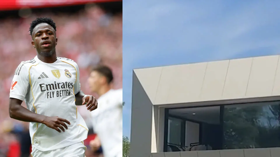 ¡Hubo preocupación! Se incendió la casa de Vinicius Jr., la estrella ...