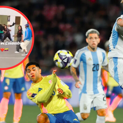 Pelea con cuchillo entre hinchas colombianos previo a la semifinal ...