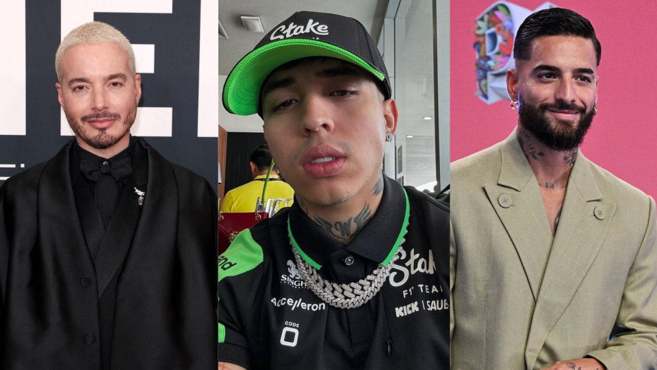 Maluma, J Balvin y Westcol son captados juntos: ¿de qué se trató su ...