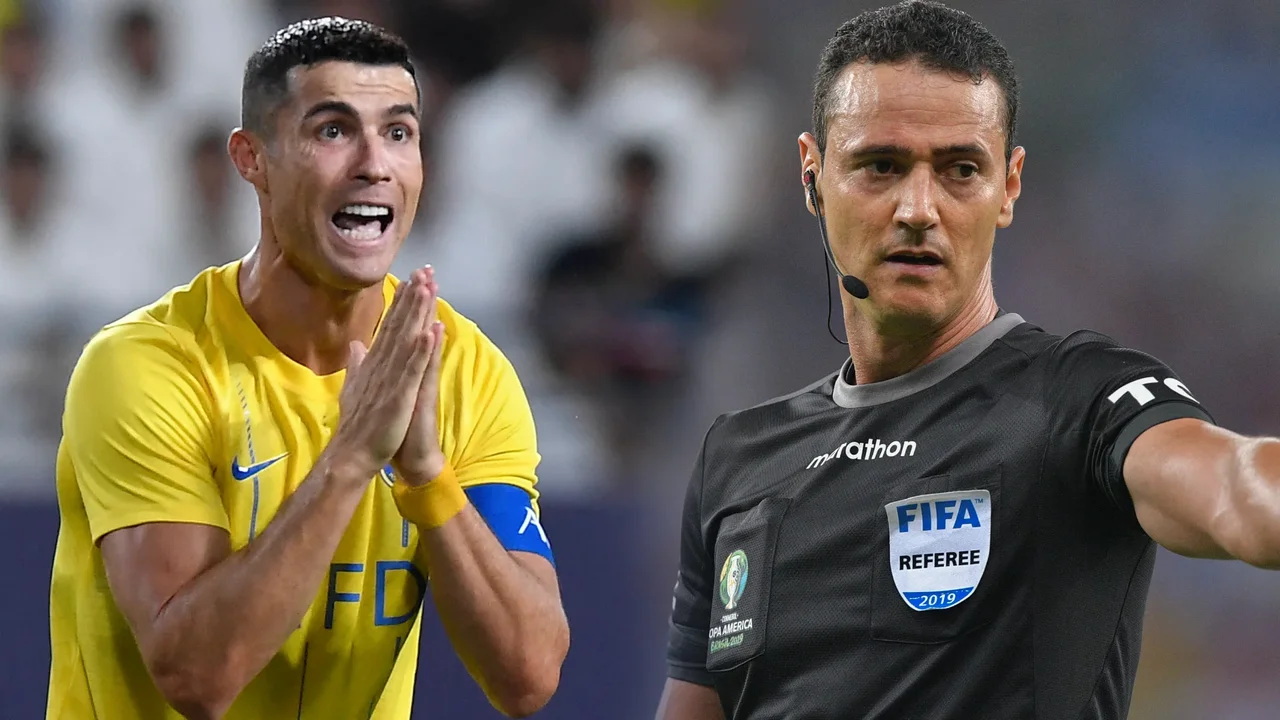 Wílmar Roldán contó por qué no expulsó a Cristiano Ronaldo cuando le ...