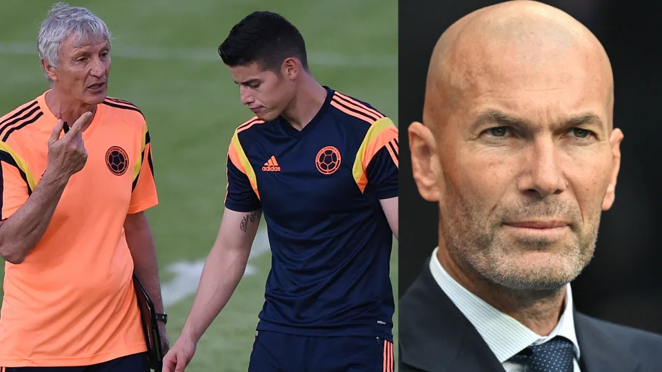 Pékerman reveló que le reclamó a Zidane por los minutos de James ...