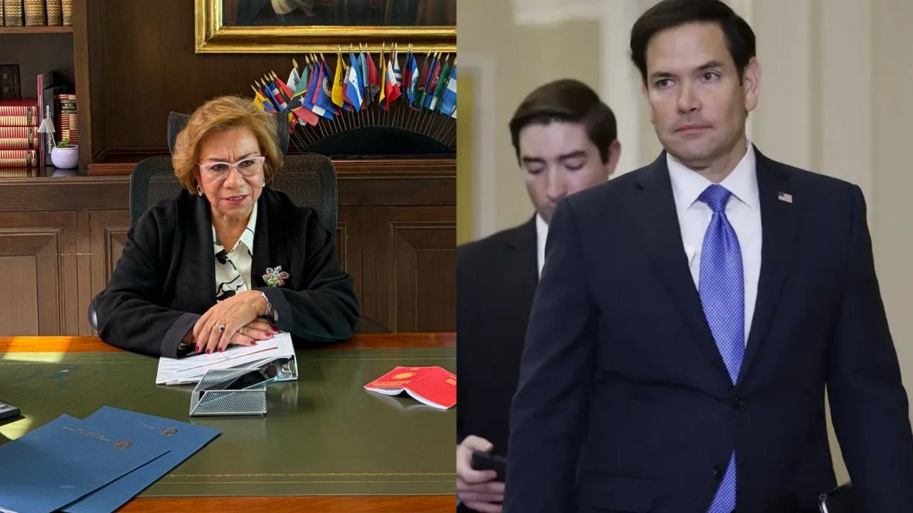 Rosa Villavicencio y Marco Rubio sostienen diálogo previo a reunión ...