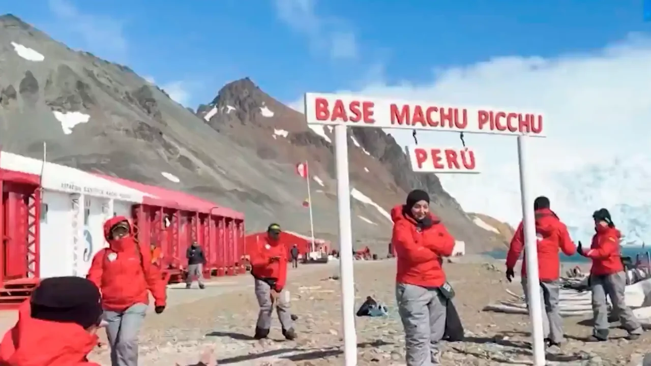 Así es la base científica temporal Machu Picchu en la Antártida ...