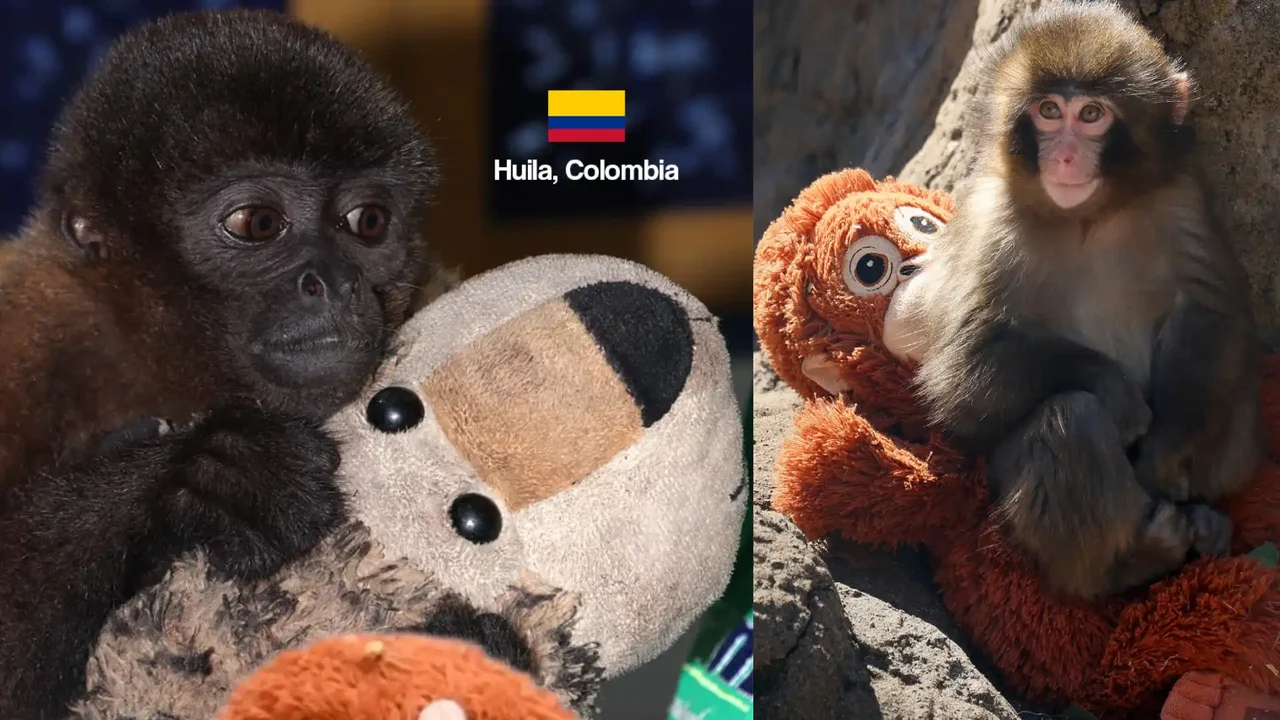 Conozca al 'Punch colombiano': el mono churuco que desarrolló apegó por ...