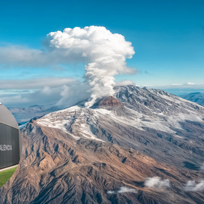 Por actividad del Volcán Puracé, se mantiene el cierre temporal de ...