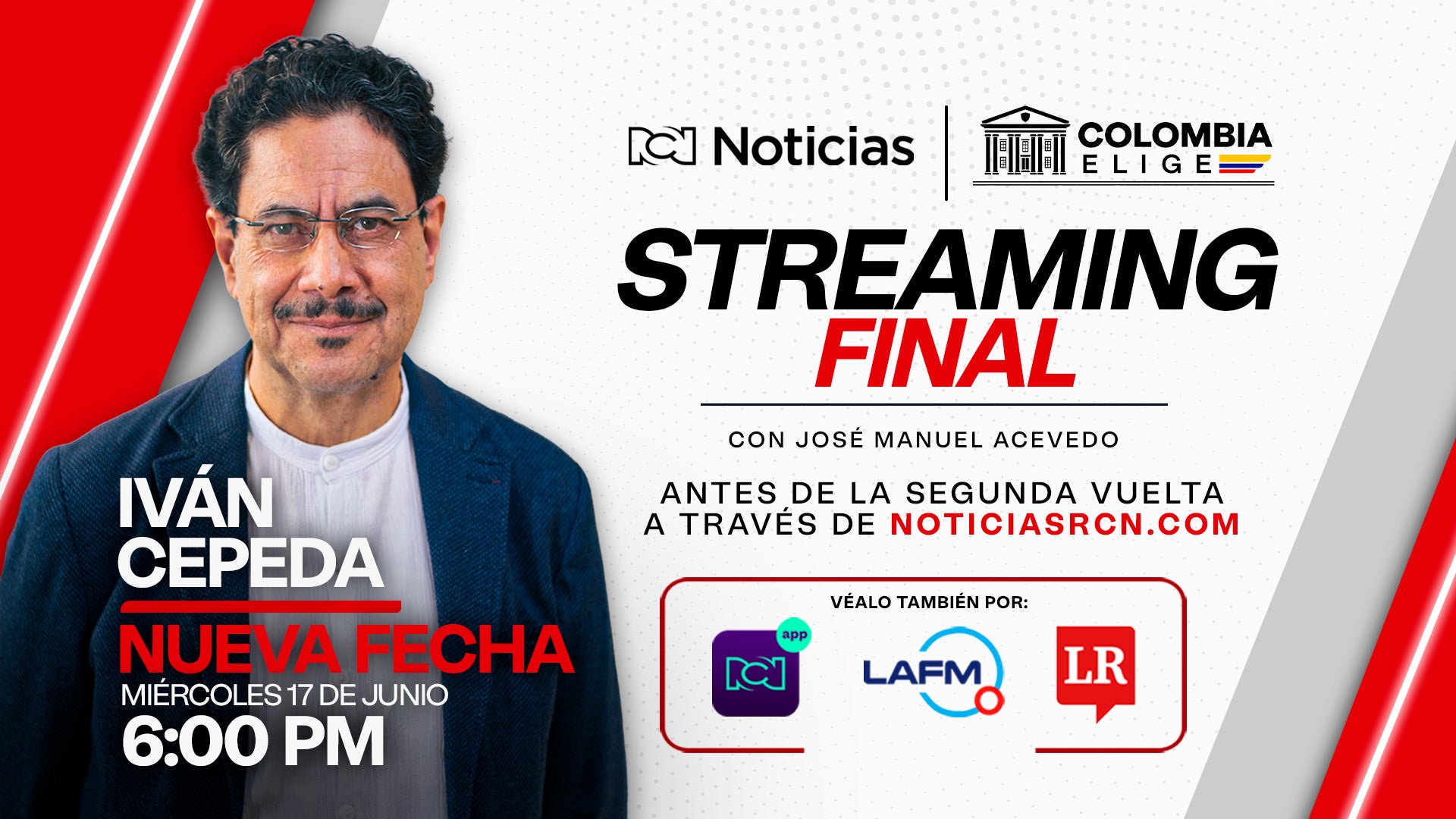 Streaming final con Iván Cepeda antes de la segunda vuelta presidencial ...